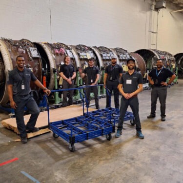 Aerospace Industry - Lean Material Handling Solutions | Flexpipe