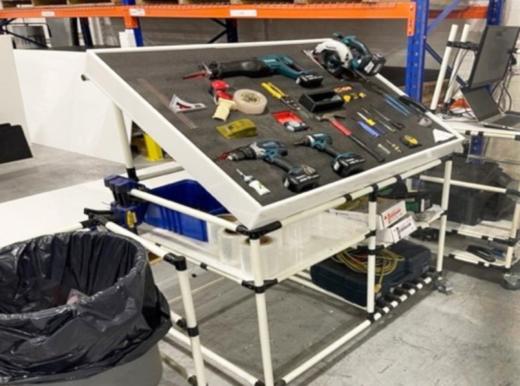 Examples of Kaizen improvements in the factory - before and after ...