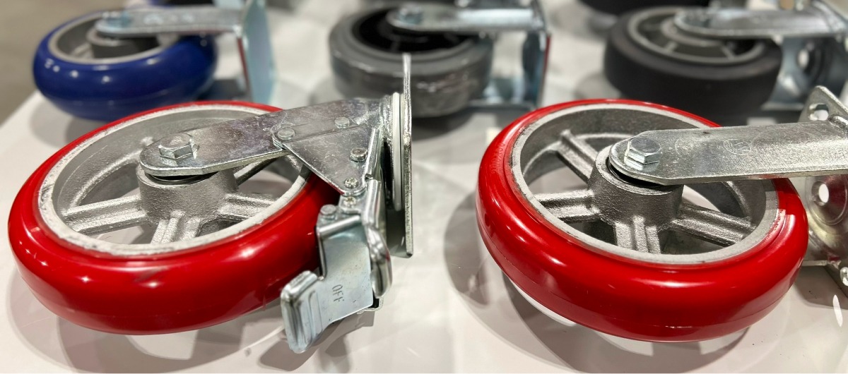 Industrial Casters: Buying Guide for Stem vs Plate | Flexpipe